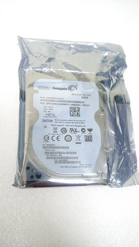 Seagate 2.5 320GB Sata HDD